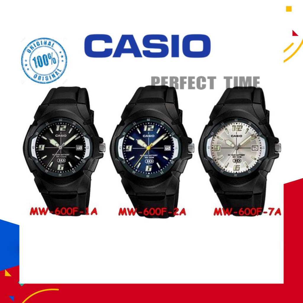 CASIO MW-600F YOUTH ANALOG | Shopee Malaysia