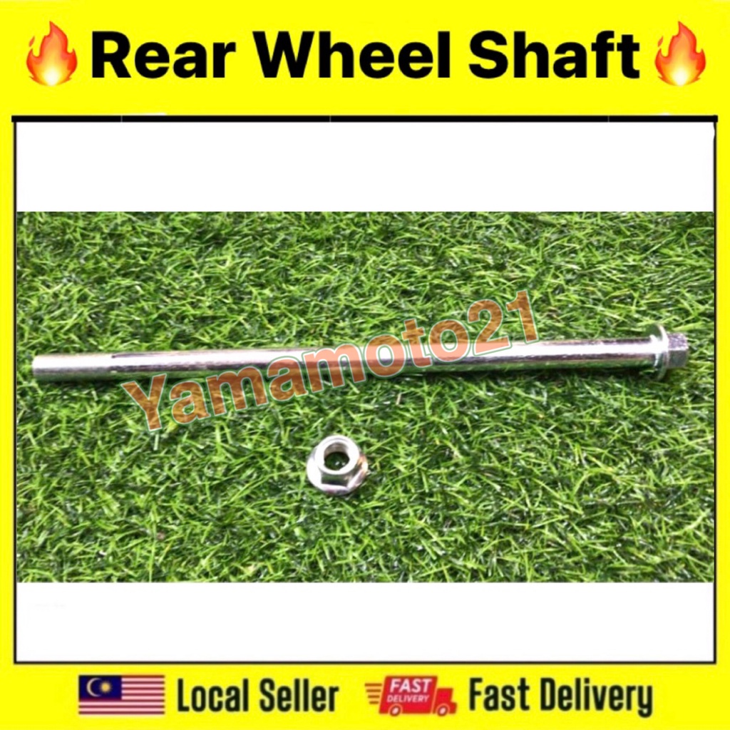 WAVE125 Rear Wheel Shaft PNP DREAM / WAVE100 / WAVE110 / FUTURE / BONUS ...