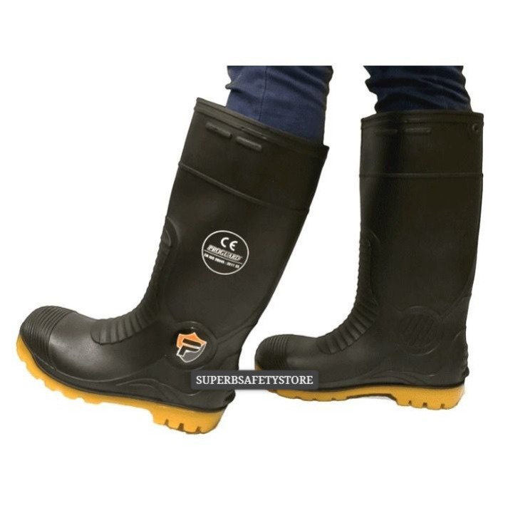 PROGUARD Safety Wellingtons Boots R3 Series Steel Toe & Midsole Cap ...