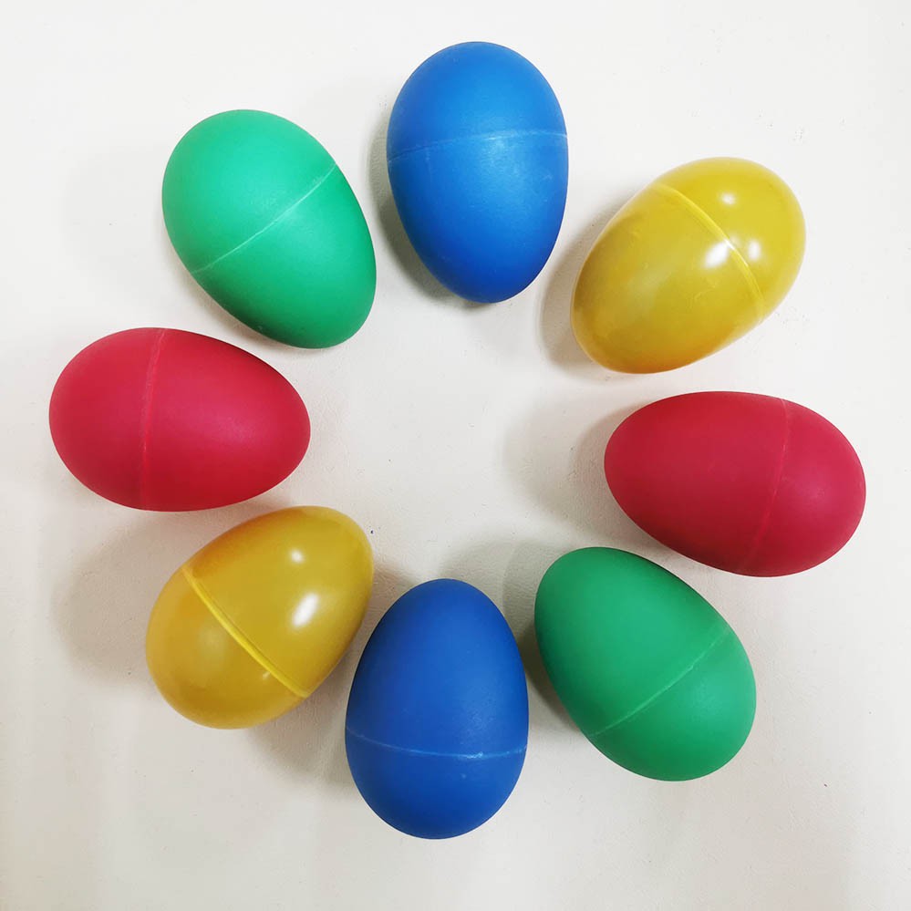 Egg Maracas, Maracas with wooden/plastic stick For kids, SHAKER Plastic ...