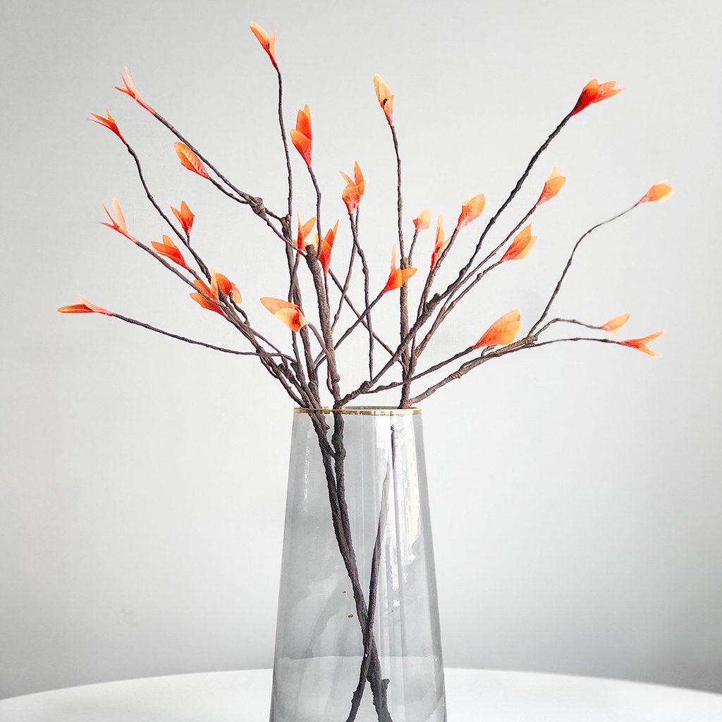Artificial Spring Bud Small Fresh Minimalism Leaf Eucalyptus Willow ...