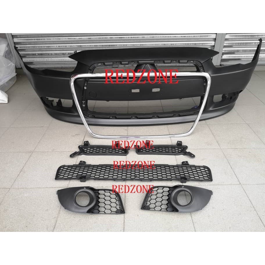 MITSUBISHI LANCER GT 2010 FRONT BUMPER SET WITH FOG LAMP NEW | Shopee ...