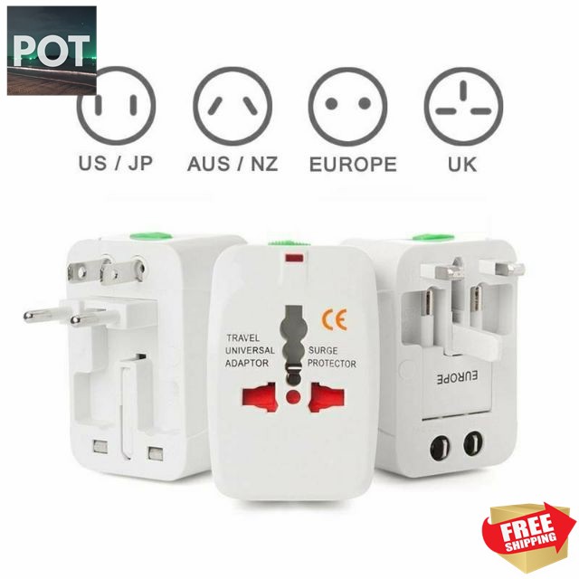 All In One Travel Adapter International Traveling Adaptor Socket Home ...