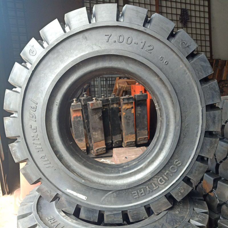 Tayar forklift new solid 7.00 - 12 ready stock | Shopee Malaysia