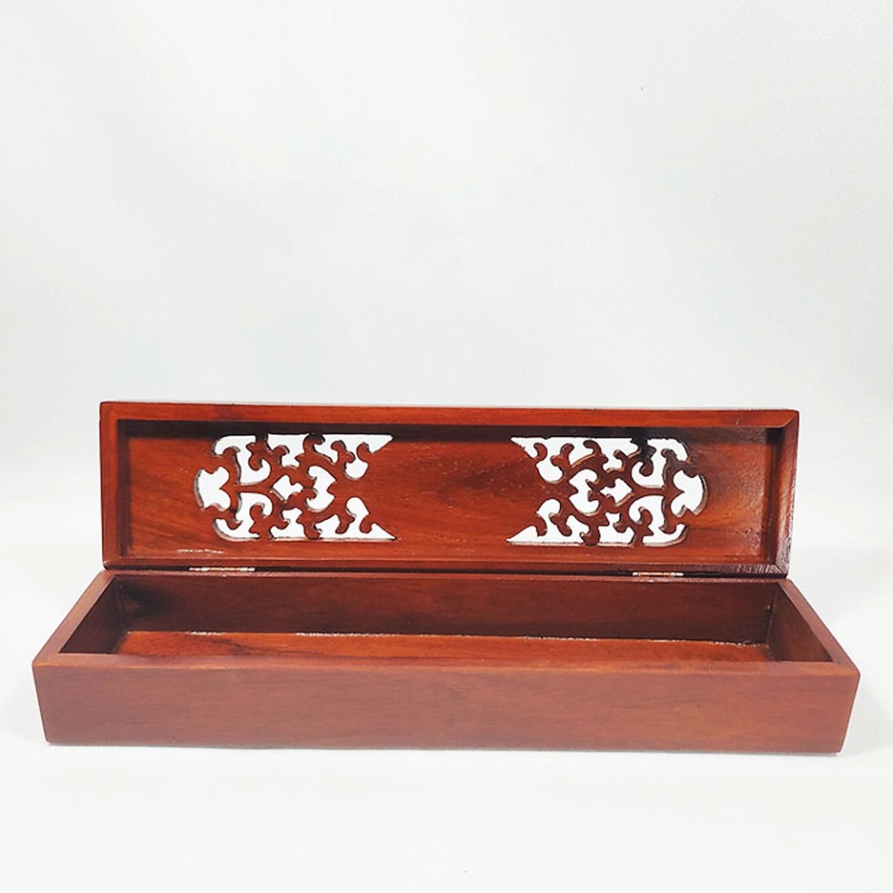 Rectangular CHOPPER BOX IN STANDARD GOLD WOOD WITH CLASSIC PATTERNS ...