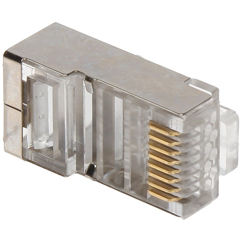 10Pcs RJ45 CAT6 SHIELDED MODULAR PLUG | Shopee Malaysia