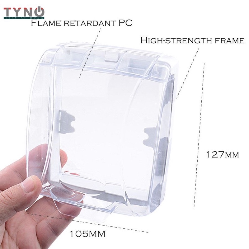 Outdoor switch waterproof protective cover doorbell switch rain cover ...