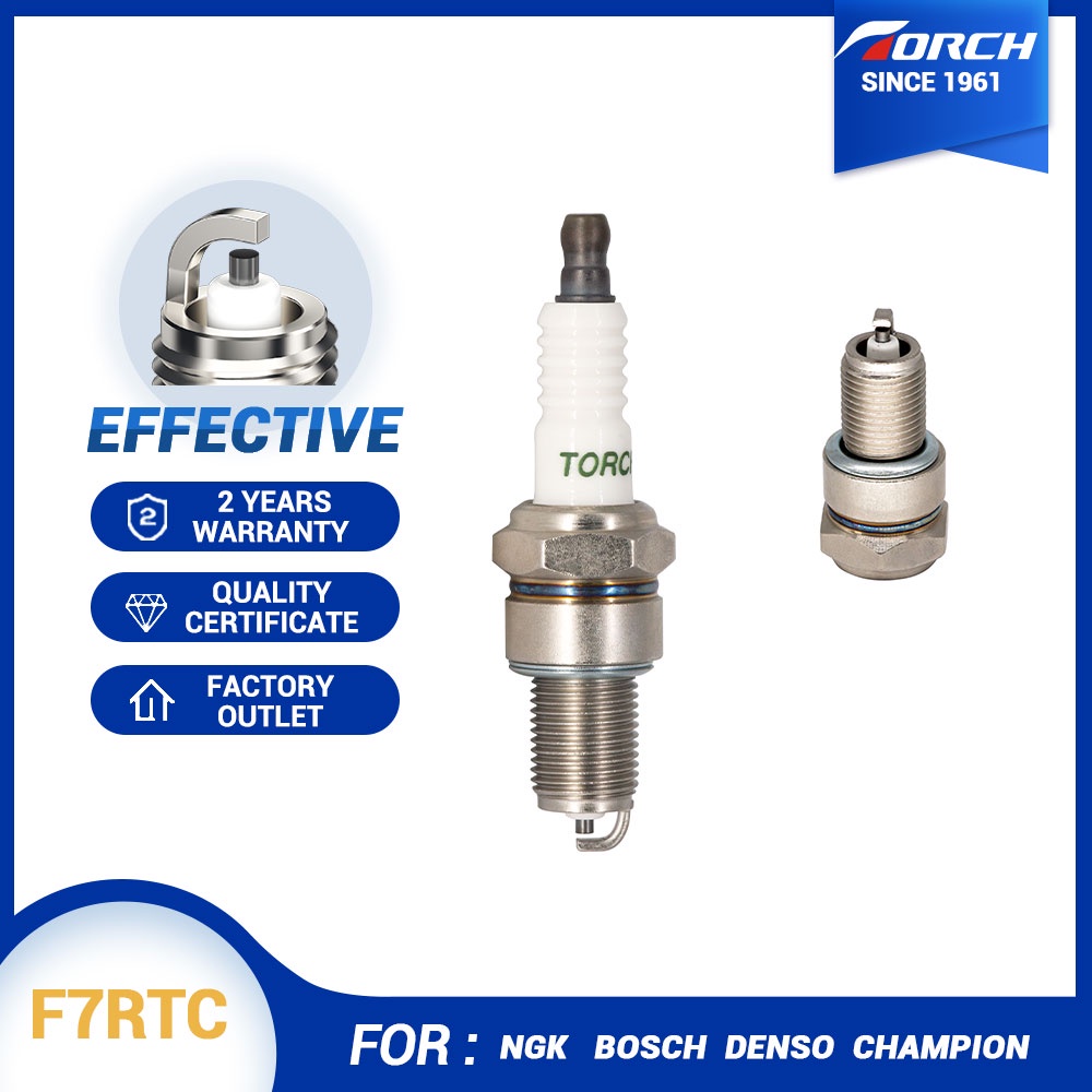 China Original Torch F7RTC Spark plug for BPR7ES WR5DC WR5DP R41CXLS ...
