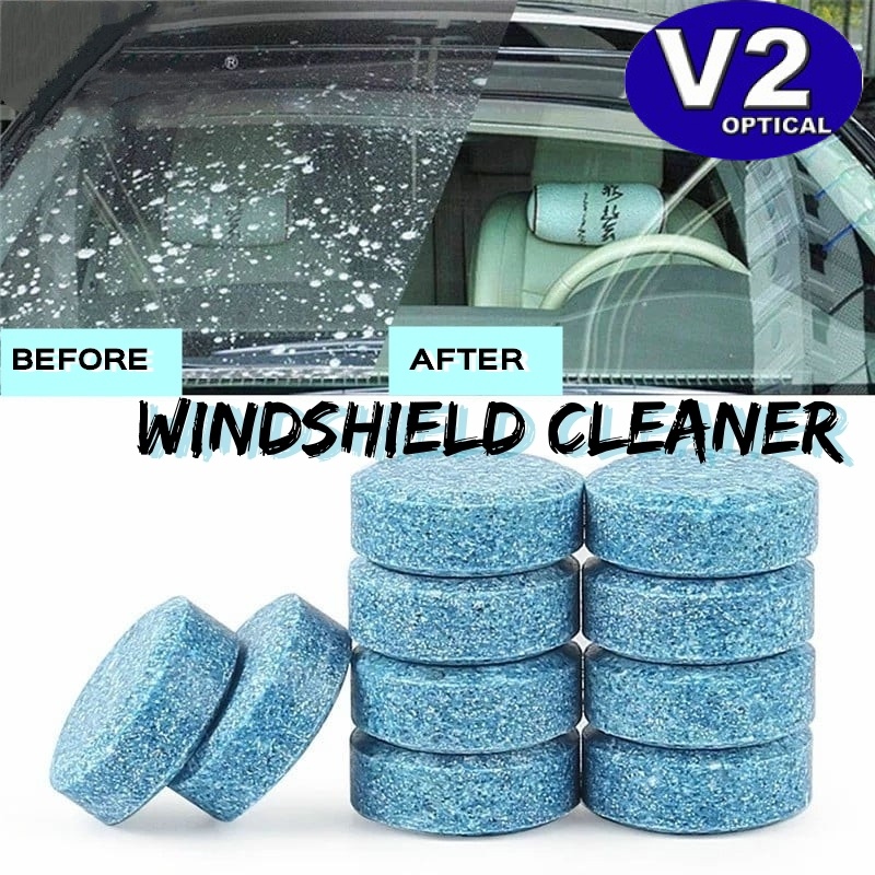 (1 PC) Car Windshield Cleaner Glass Cleaner Car Solid Wiper Window ...