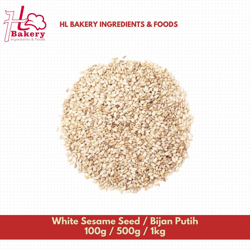 White Sesame Seed / Bijan Putih 100g / 500g / 1kg | Shopee Malaysia