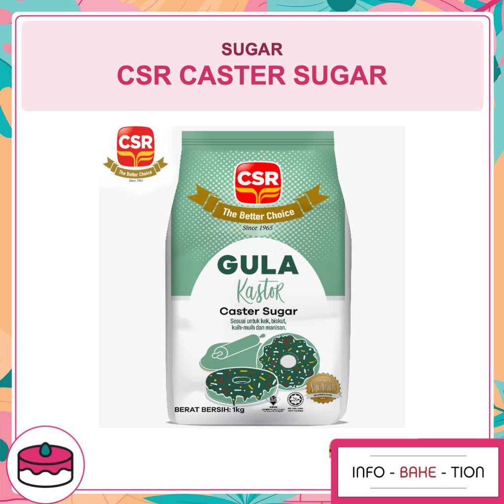 CSR Caster Sugar / Gula Kastor 1kg | Shopee Malaysia