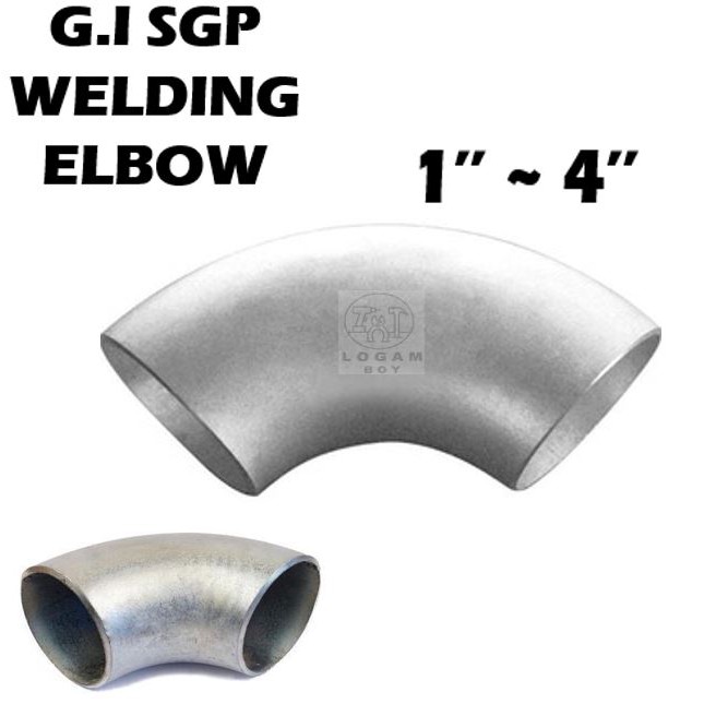 WELDING ELBOW TEE GI SGP BUTTWELD WELDING BEND GALVANIZED PIPE SAMBUNG JOINT | Shopee Malaysia