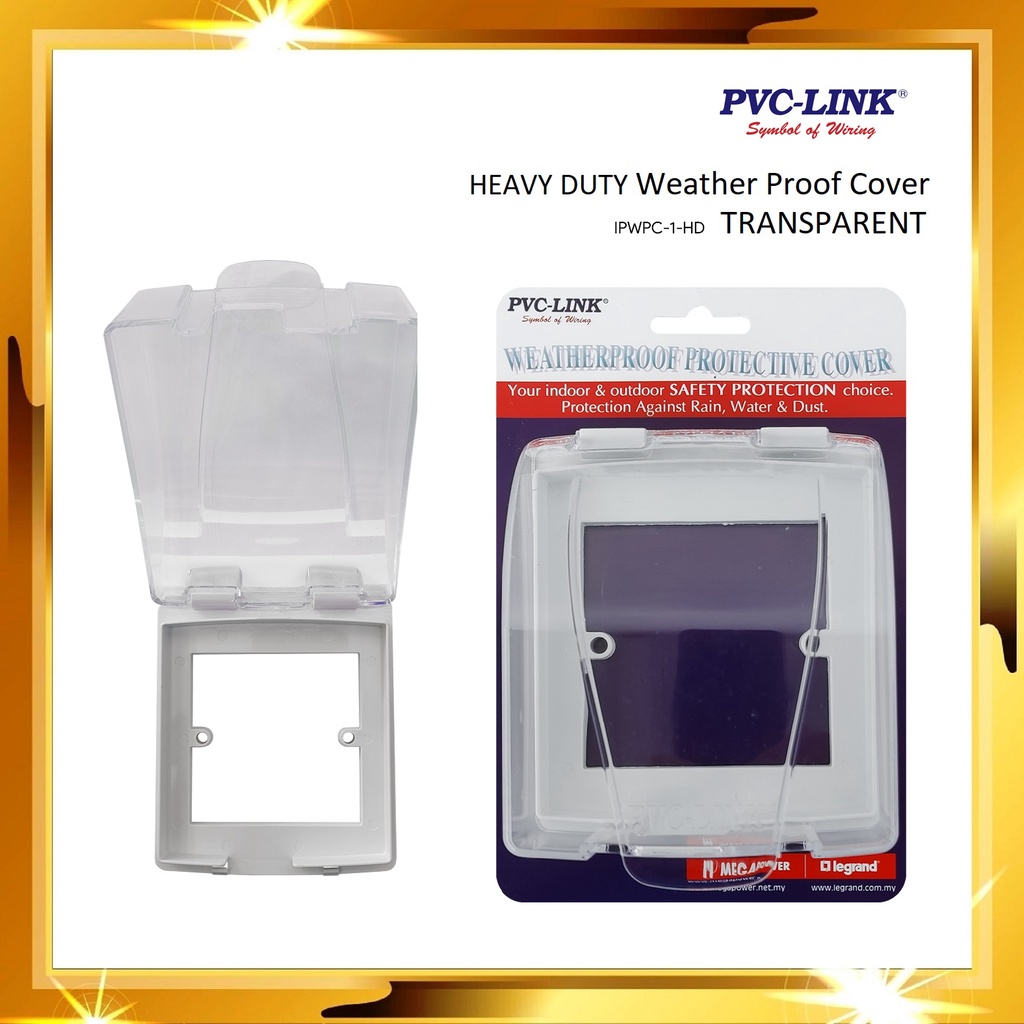 PVC LINK Weather Proof Socket Cover IP54 | Shopee Malaysia