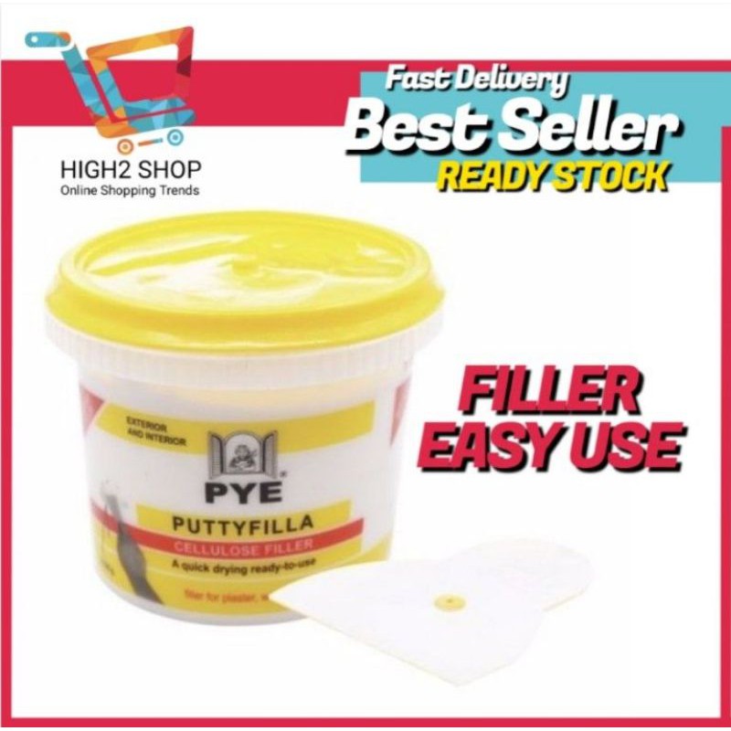 🔥Ready Stock🔥 Simen Kapur Tampal Bocoran Dinding / Puttyfilla Cellulose ...