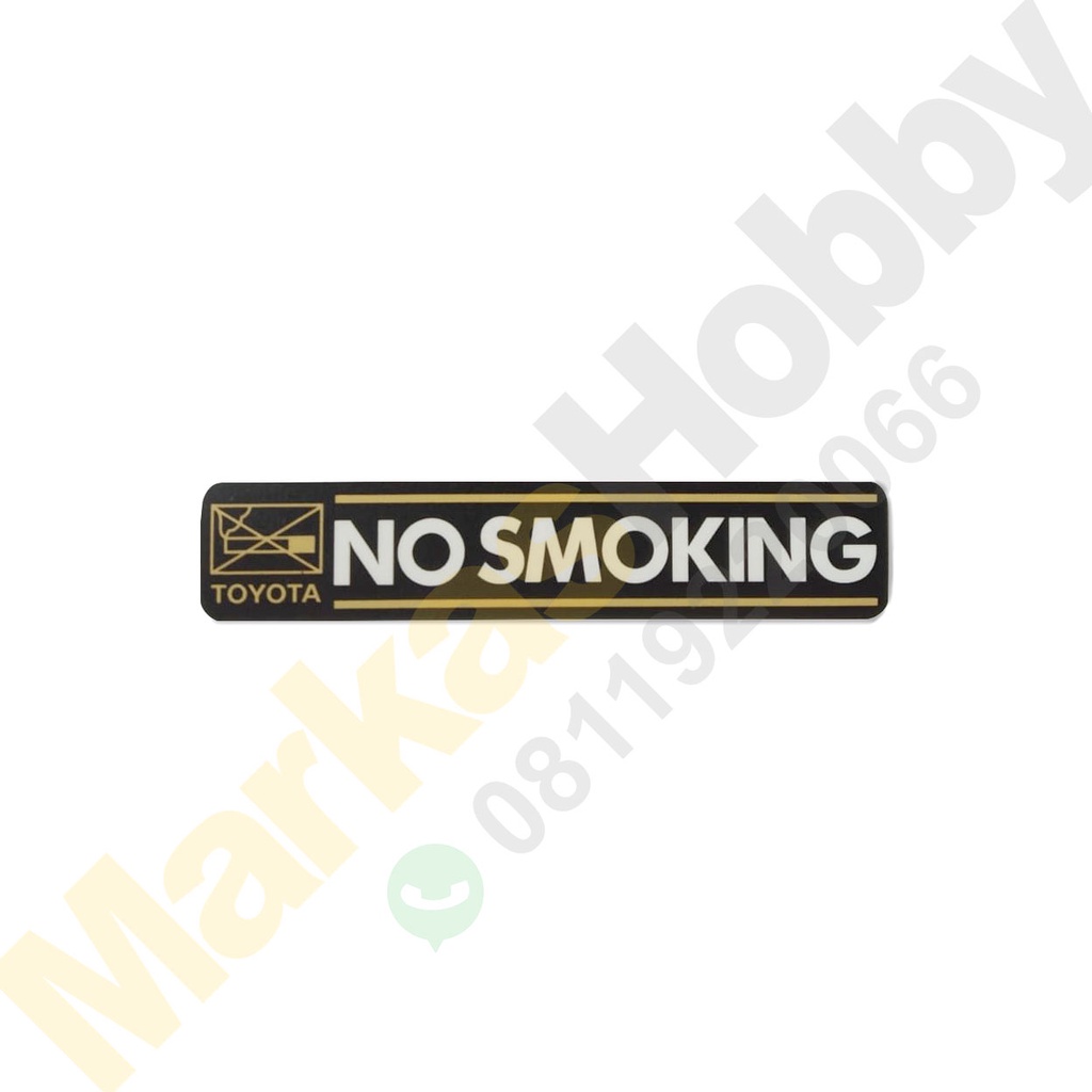 Toyota No Smoking Stickers | Shopee Malaysia
