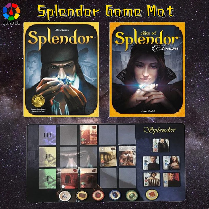 Splendor mat board game 24 x 14 inch | Shopee Malaysia