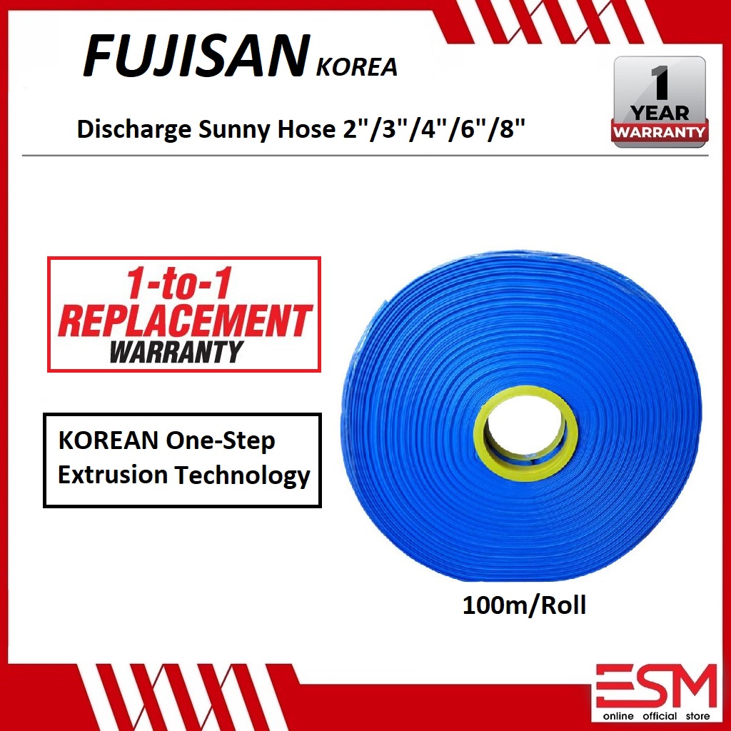 FUJISAN [Korea] BLUE DISCHARGE HOSE/SUNNY HOSE/WATER PUMP HOSE/WATER ...