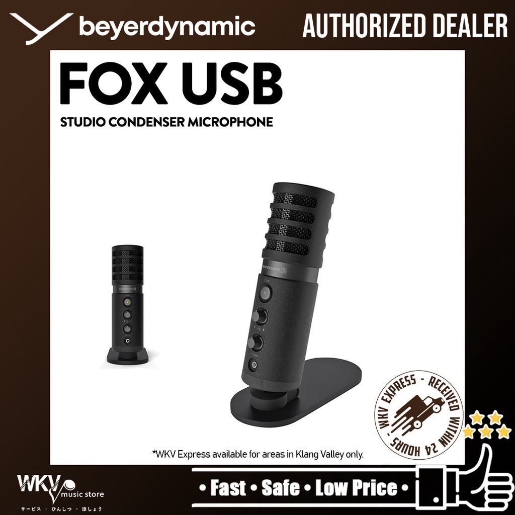 Beyerdynamic FOX USB Studio Condenser Microphone | Shopee Malaysia