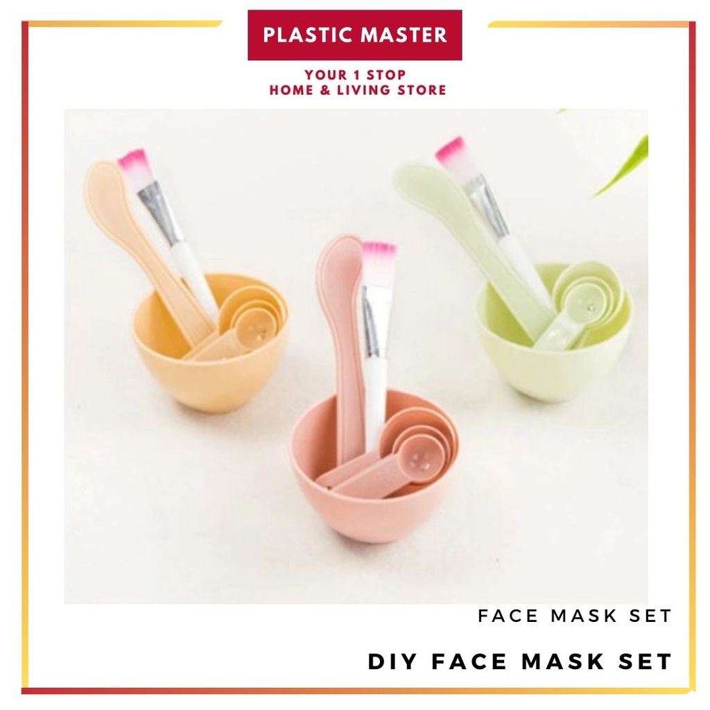 4 in 1 DIY Facial Tools / Face Mask Mixing Set Beauty Kit DIY Face Mask ...