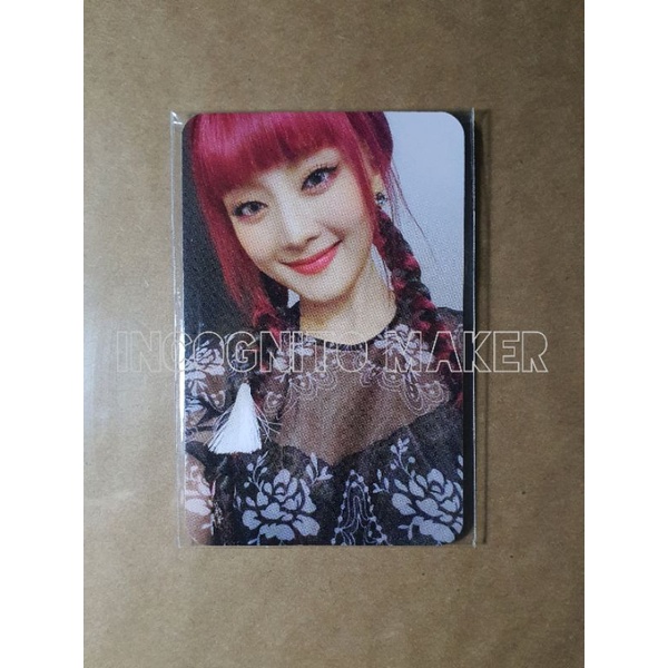 (G) I-dle I BURN POSTER PC PHOTOCARD POB MIYEON MINNIE SOOJIN SOYEON ...