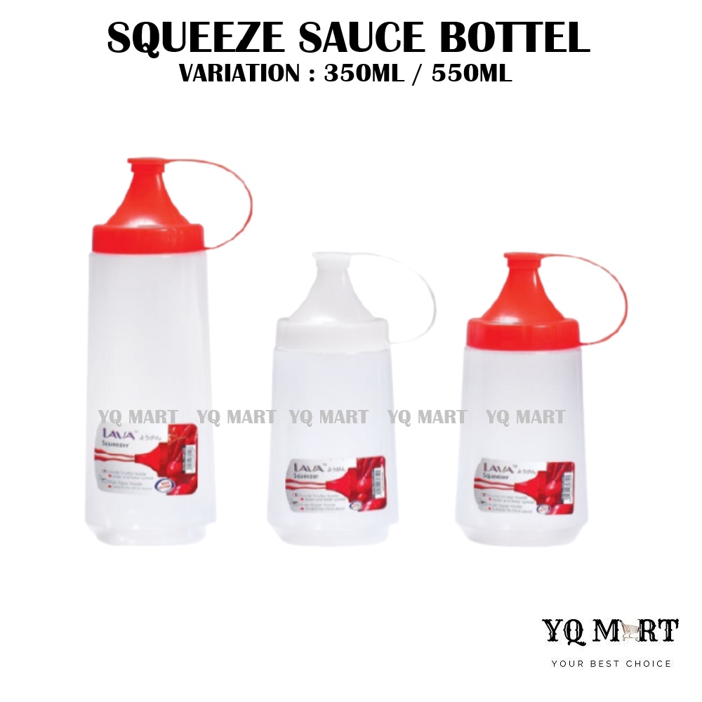 Plastic Squeeze Sauce Bottles/Sauce Bottel/Botol Sos | Shopee Malaysia