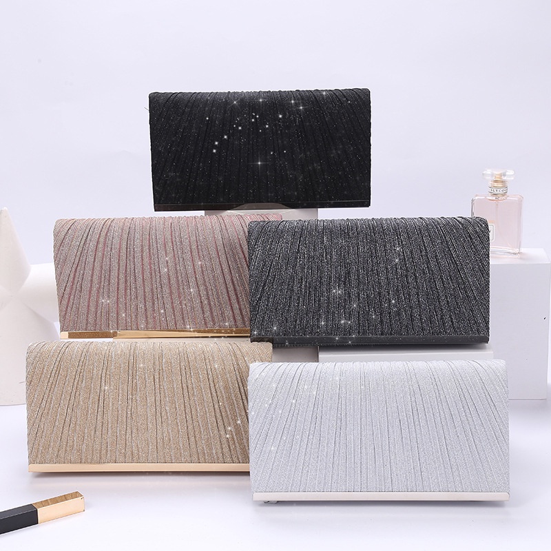 New Elegant Simple Clutch Dinner Bag for Woman Unique Sequins All-Match ...