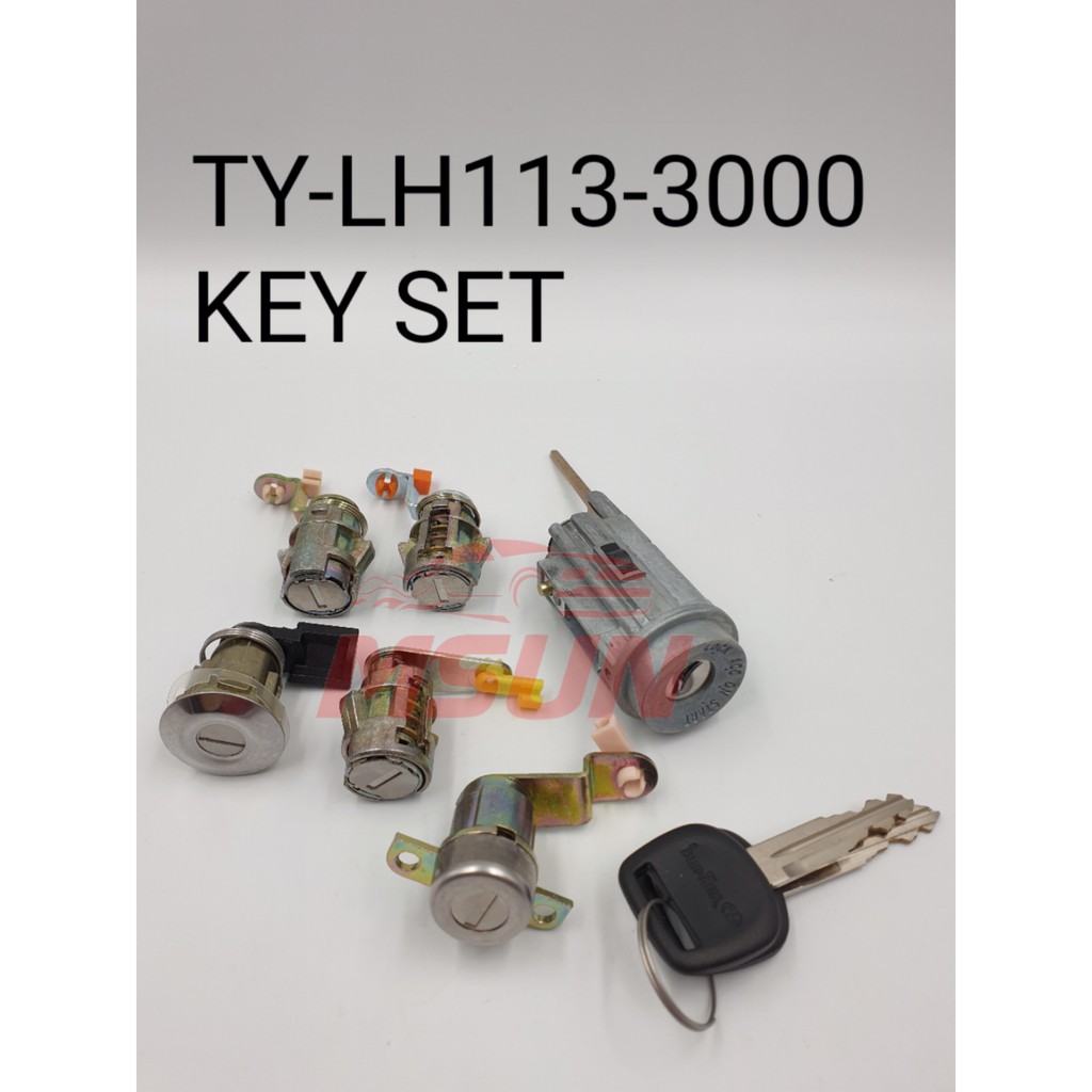 KEY SETS TOYOTA HIACE LH113 | Shopee Malaysia