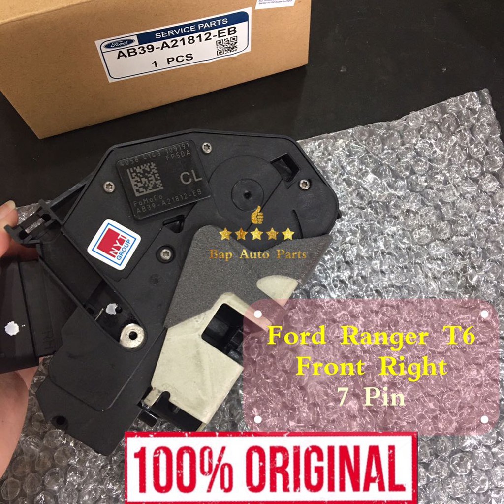 100% GENUINE PARTS FORD RANGER T6 FRONT RIGHT 7 PIN DOOR INNER LOCK ...