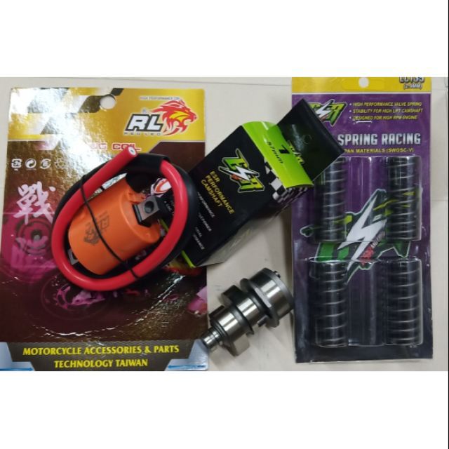 🔥LC Combo Set🔥 ESR Cam + ESR valve spring + Red Leo Coil Plug | Shopee ...