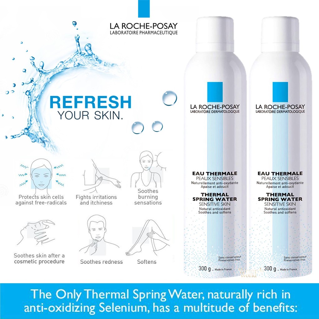 La Roche-posay Spa Soothing Spray 300 ml | Shopee Malaysia