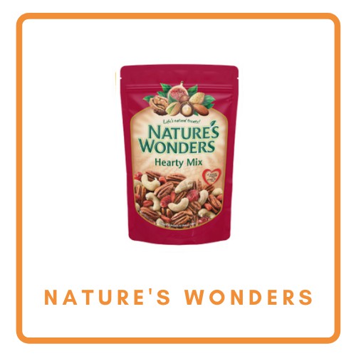 NATURE'S WONDERS Nuts Range (Baked Almonds/Cashew Nuts/Fruits & Nuts ...