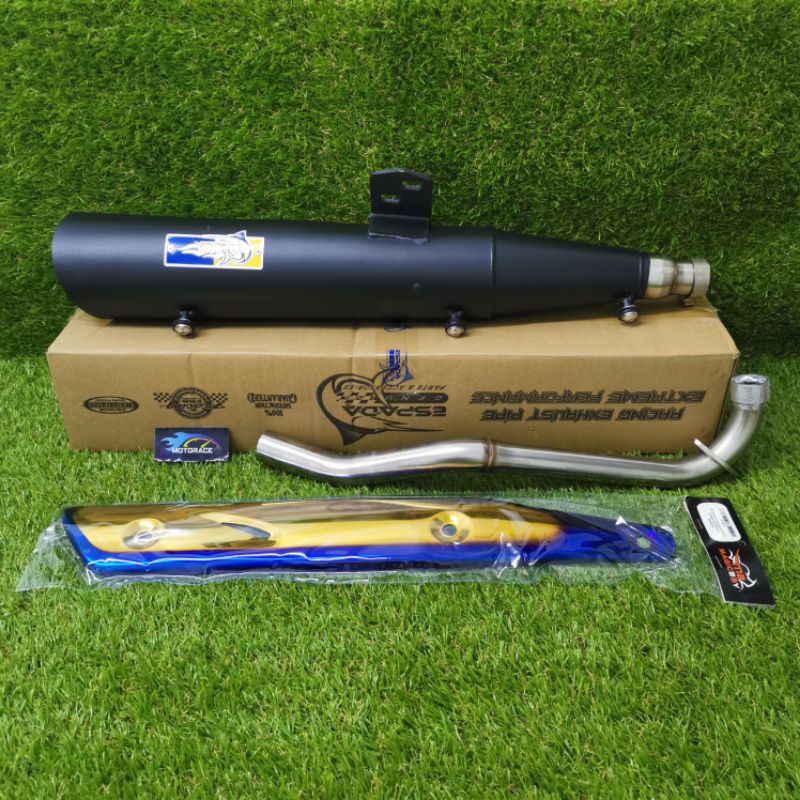 ESPADA RACING EXHAUST PIPE E4 28MM HONDA EX5 110 FI / WAVE125 S / WAVE110 / WAVE125 X ...