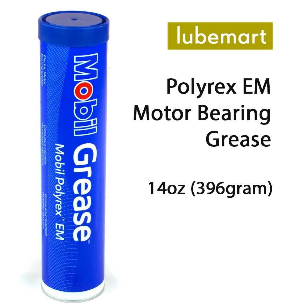 Mobil Polyrex EM 13.07oz(High Speed Electric Motor Bearing Grease Tube ...