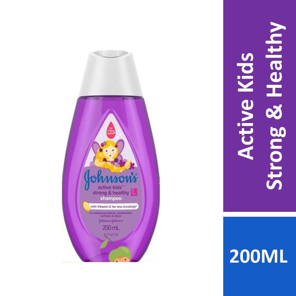 Johnson's Active Kids Strong & Healthy Shampoo 200ml | Shopee Malaysia