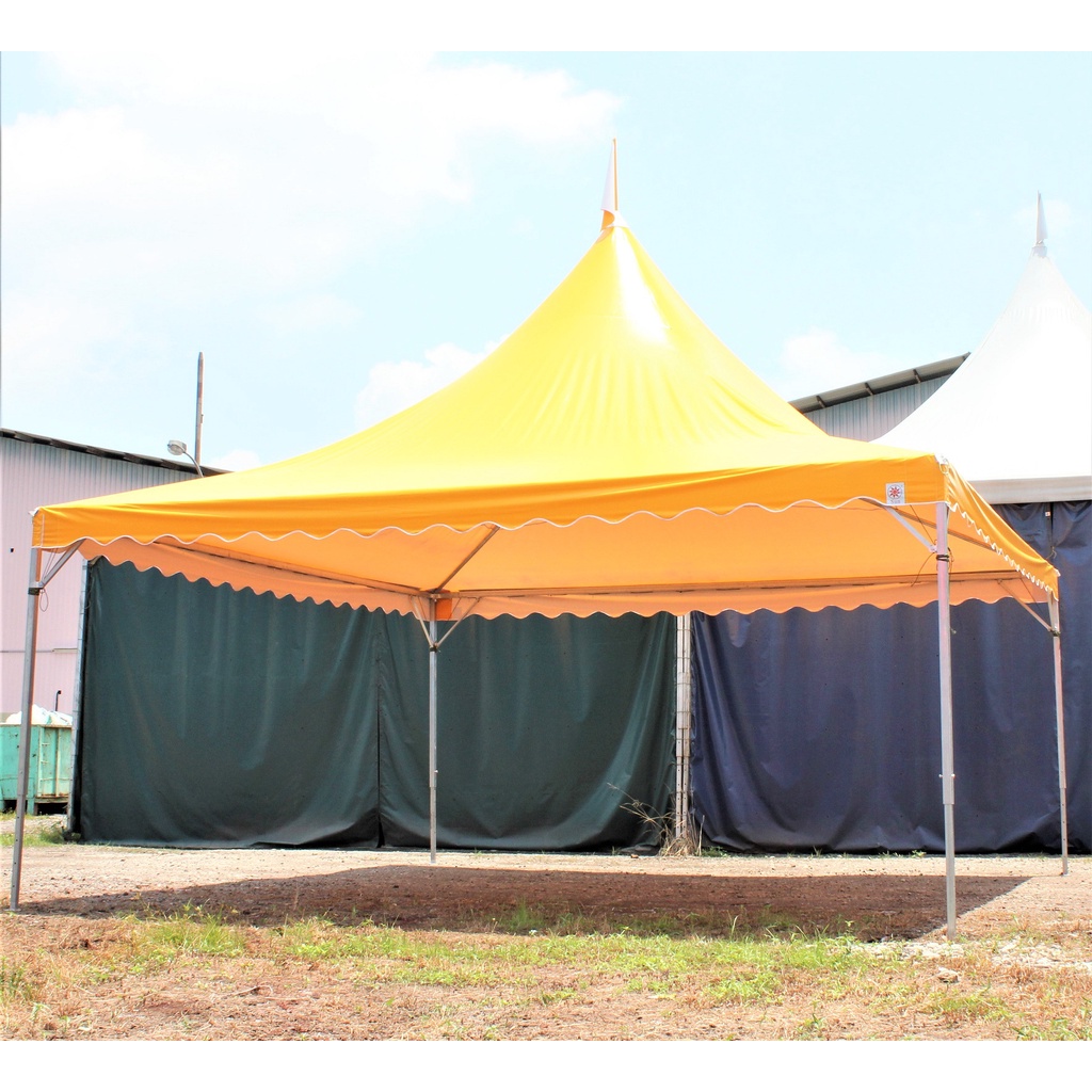 Full Set Siap Pos Khemah Arabian 20 x 20 PVC Tarpaulin Kanvas Korea ...