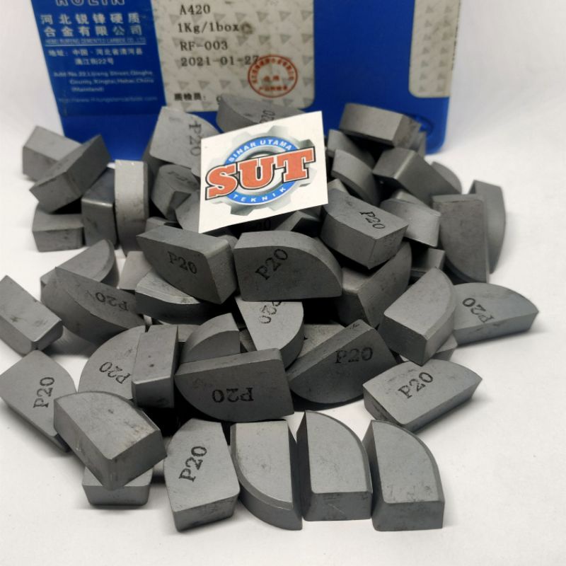 MATA Widia P20 bit type A420 (left) A420z (right)Cemented carbide tip ...