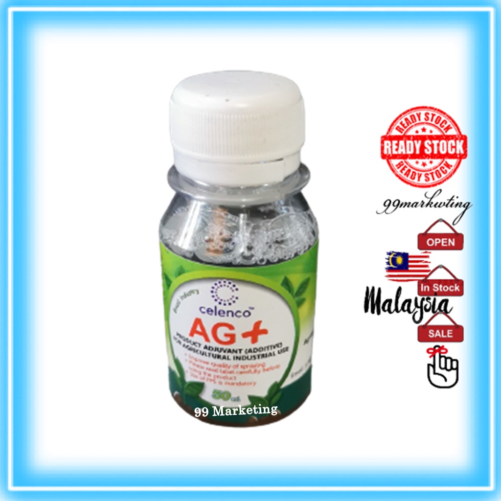 50ML Celenco AG+ Gam Racun Adjuvant Surfactant Pelekat Penyebar ...