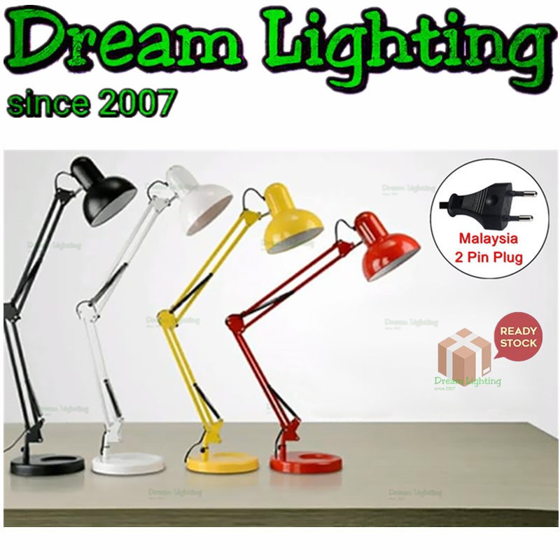 Dream Lighting / Study Architecture Desk Lamp Table Light Arm Folding ...