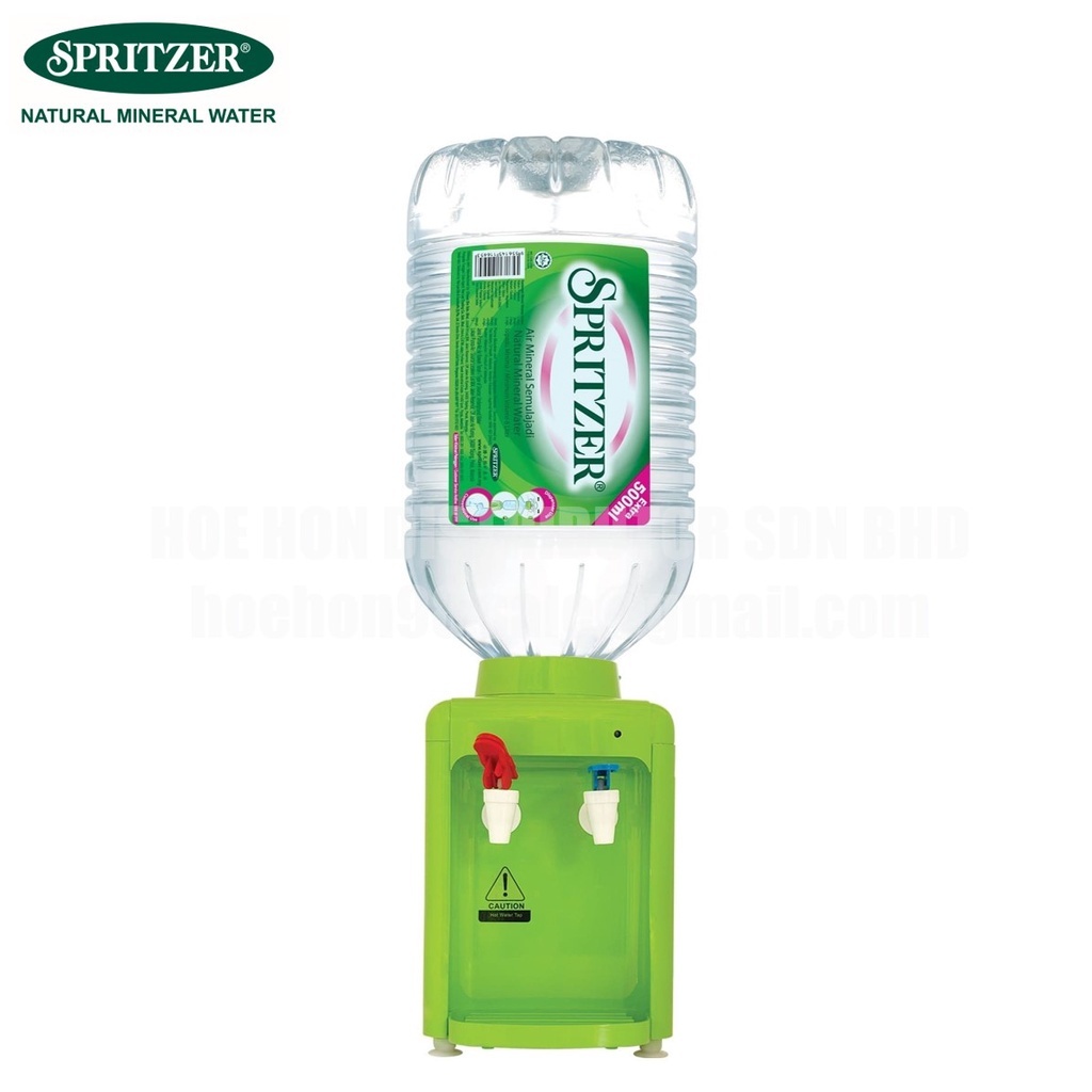 Spritzer Electric Hot & Warm Natural Mineral Water Dispenser (Compatible with 6L and 9.5L ...