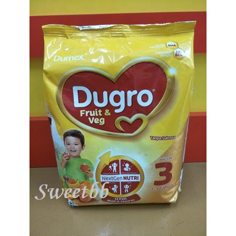 DUMEX DUGRO 3 FRUIT & VEG 850g (NEW PACKING) | Shopee Malaysia