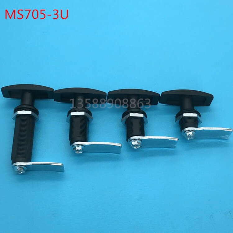 Black MS705 T shape Handle lock,equipment Telescopic door locks ...