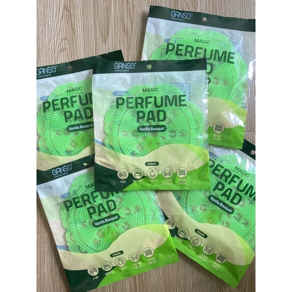 🇲🇾 GANSO Magic Perfume Pad / Pewangi Tandas Perfume Lantai Bilik Air ...