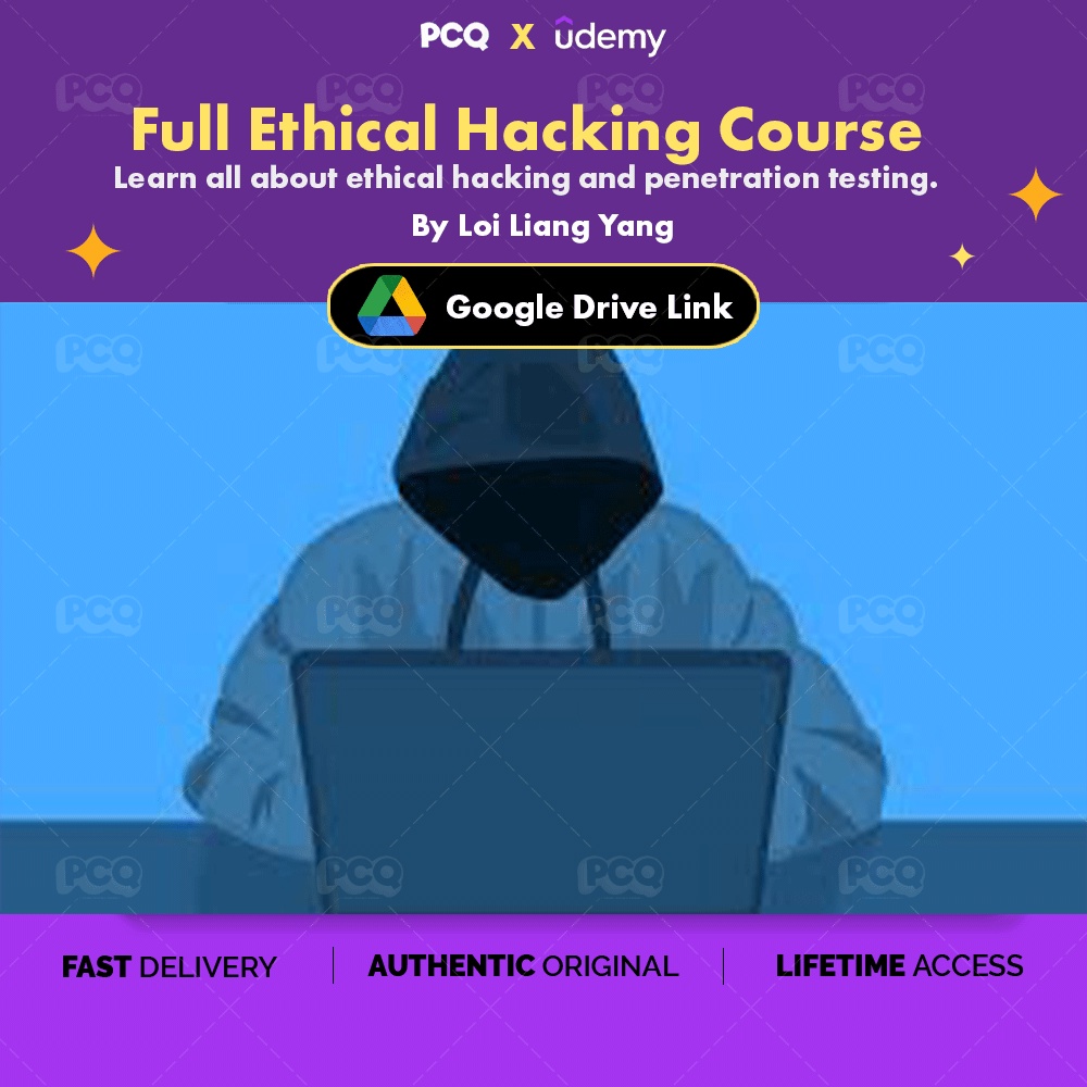 Udemy - Full Ethical Hacking Course by Loi Liang Yang | Shopee Malaysia