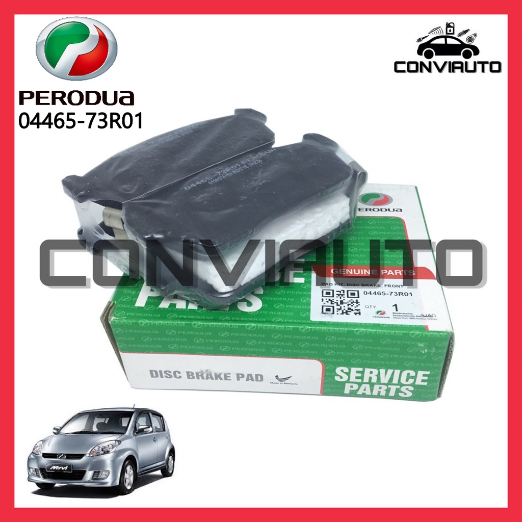 ORIGINAL PERODUA MYVI 1.0 1.3 2005-2010 FRONT BRAKE PAD (04465-73R01 ...