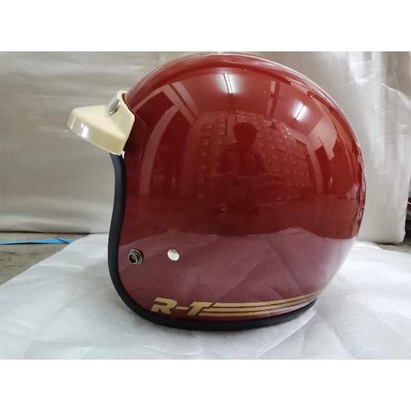 HELMET BELL RT MAGNUM MAROON COPY ORI CLONE | Shopee Malaysia