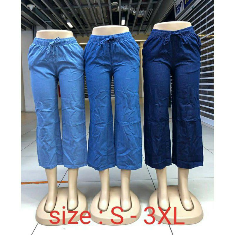 🔥 New arrival 💥 Soft Denim Plazo Women best Quality 💥 Ready Stock 💥 ...