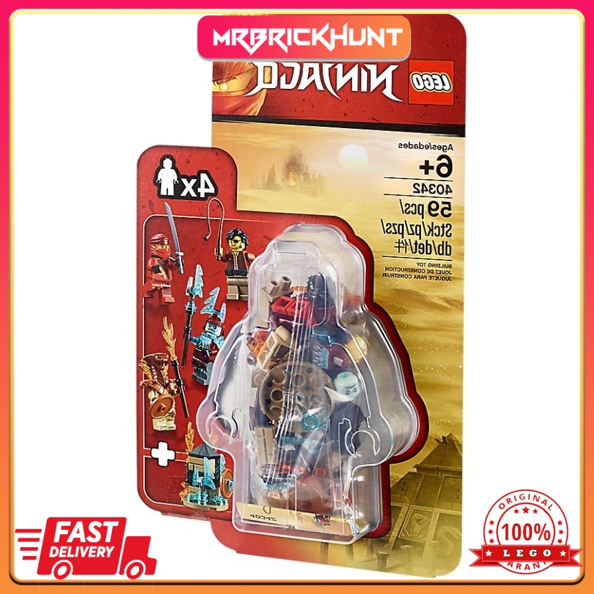 [MrBrickHunt] Lego 40342 Ninjago Minifigure Pack | Block Toys ...