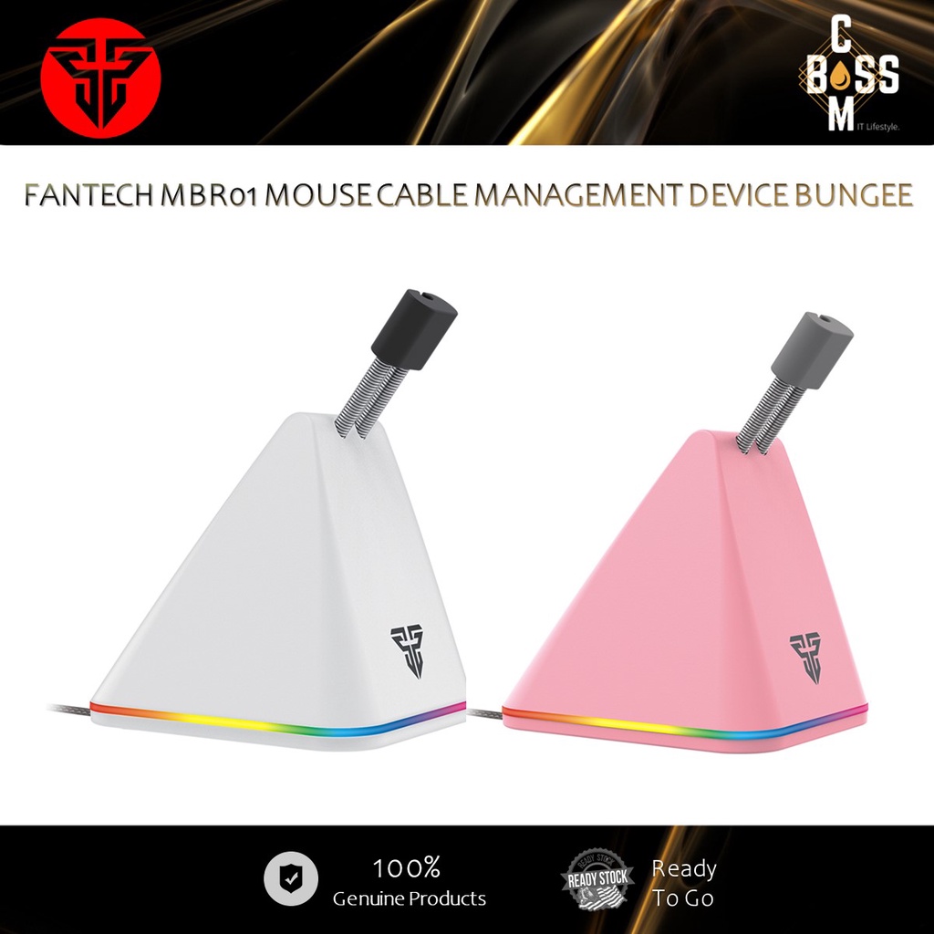 *ORIGINAL* FANTECH MBR01 MOUSE CABLE MANAGEMENT DEVICE BUNGEE | Shopee ...