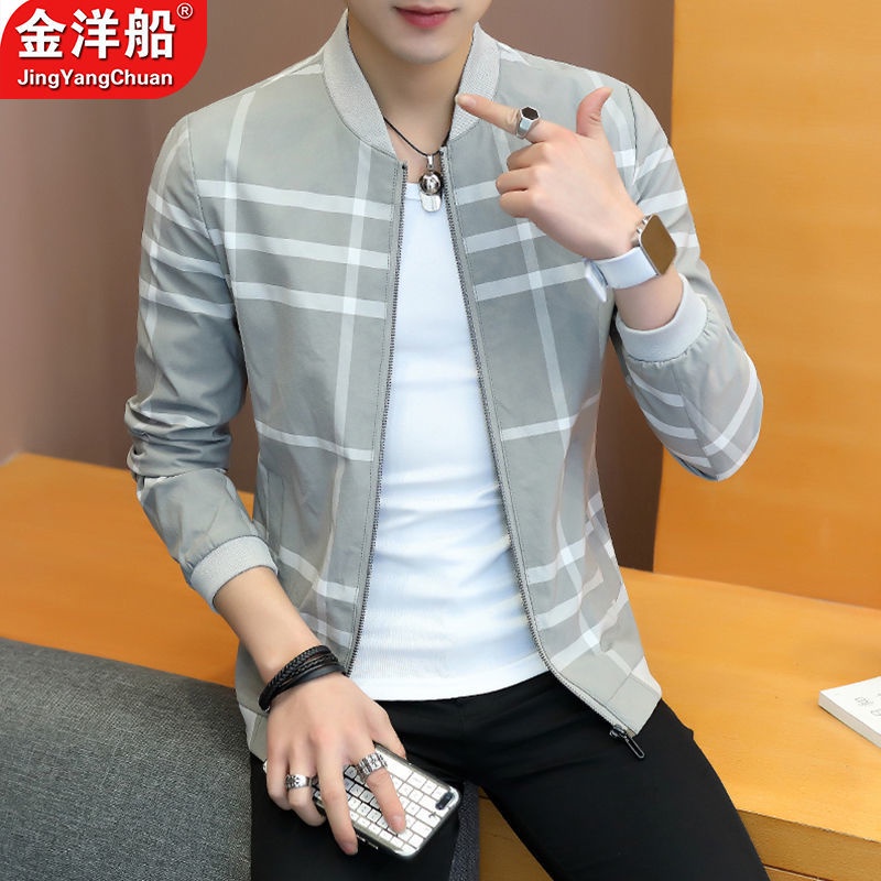 Men's Jacket 2022 New Style Korean Version Slim Men's Sports Short ...