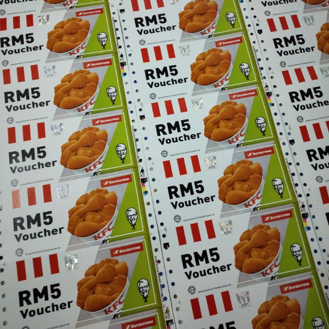 KFC Cash Voucher 20 X RM5 & 10 X RM5 | Shopee Malaysia